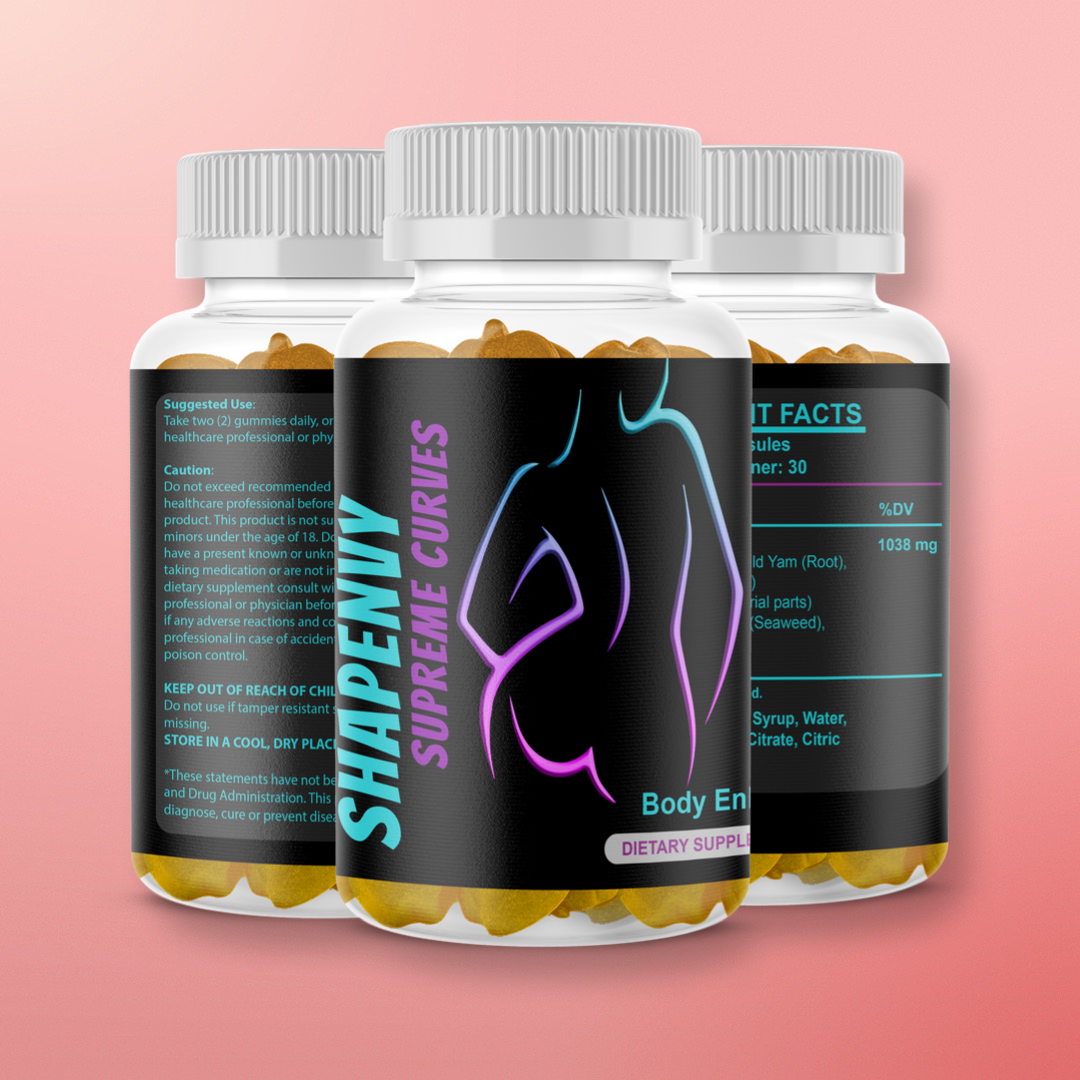Supreme Booty Gummies : Enhance Your Booty🍑 – Shapenvy